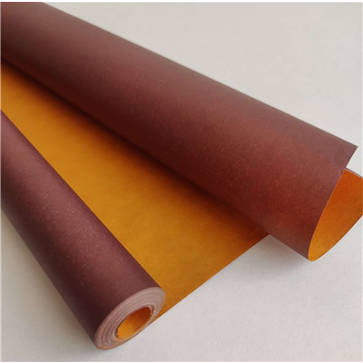 Бумага крафт Персик-ТемныйКоралл 0,7х10м