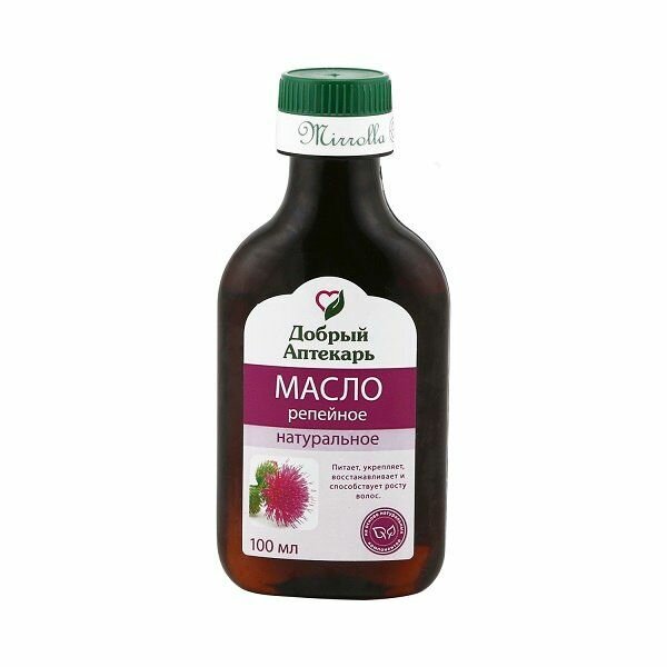 Масло репейное Добрый Аптекарь 100мл