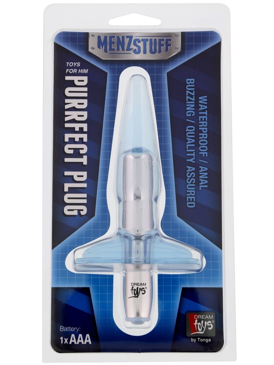 Анальная пробка с вибрацией, 9.5cm * 2.5cm
