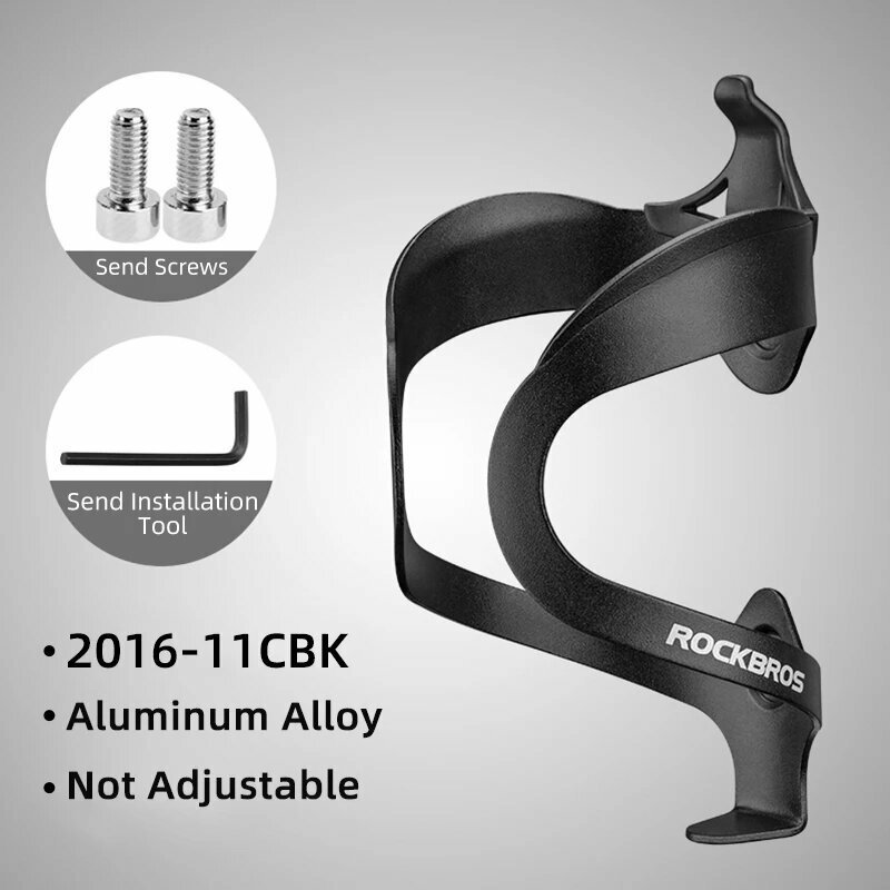 ROCKBROS Держатель для бутылки 2016-11CBK, алюминий