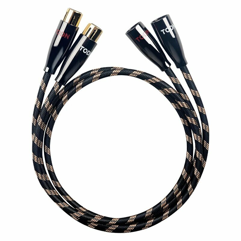 Аудиокабель XLR TODN 6N OCC 3-контактный