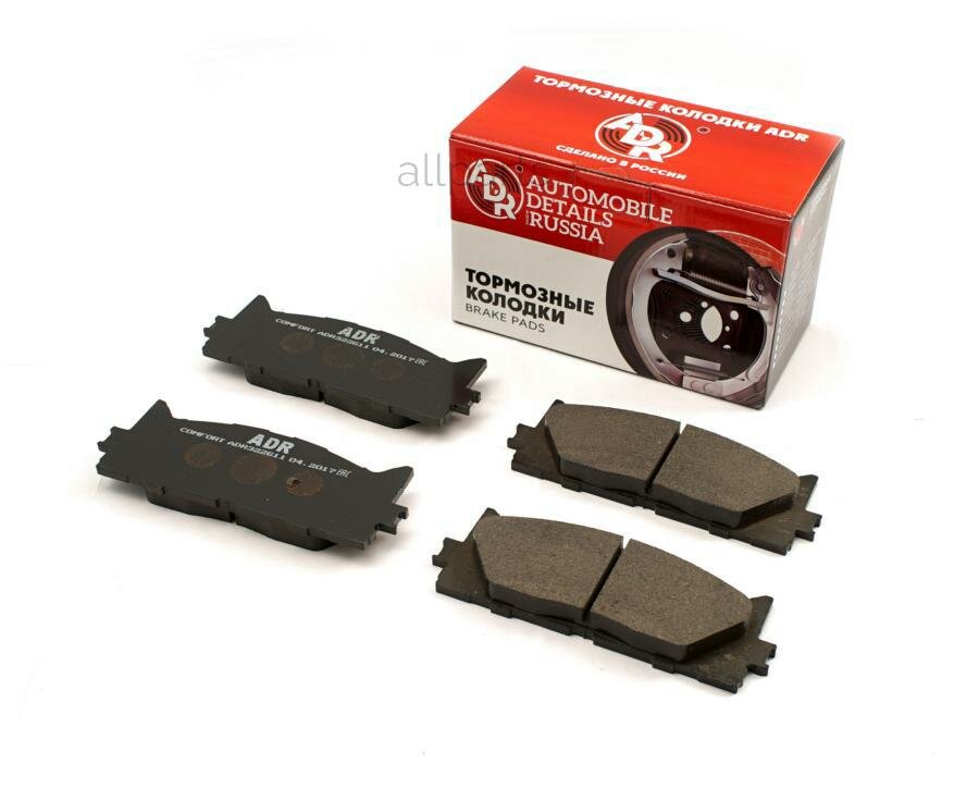 ADR ADR322611 Колодки тормозные передние с отверстиями для TOYOTA Camry XV40 2.4 - VVT (V50) 2.5 OEM 04465334 ADR ADR322611