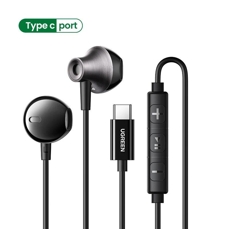 Проводные наушники UGREEN Hi-Fi USB-C