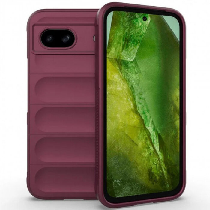 Flex Silicone Противоударный чехол для Google Pixel 8a с защитой камеры и микрофиброй