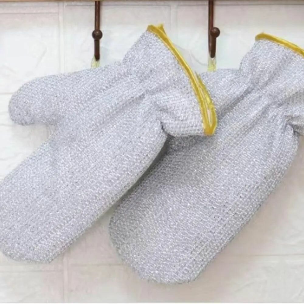 Рукавица перчатка для мойки посуды