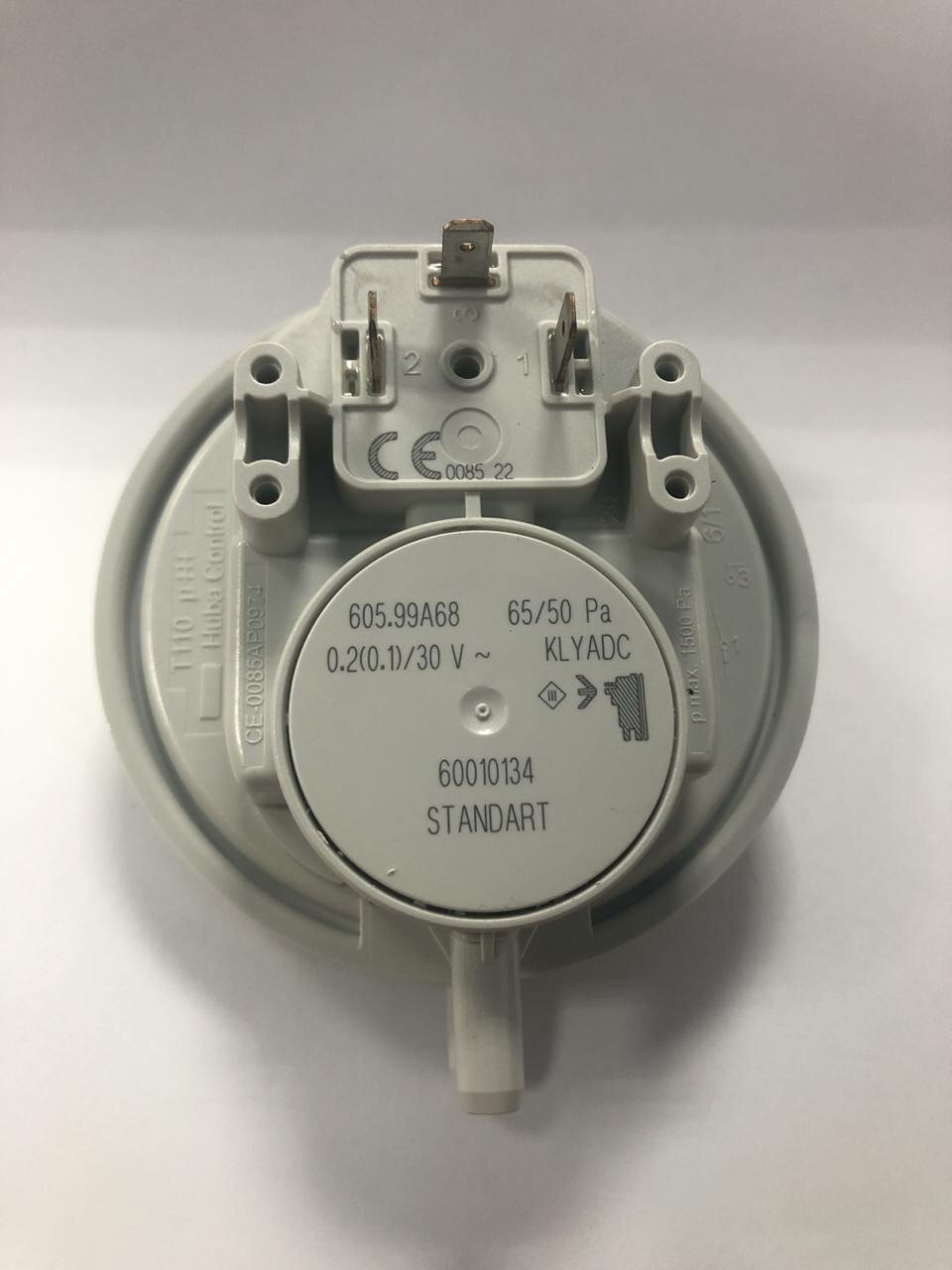 Реле давления воздуха прессостат (маностат) 65/50 Pa подойдет для котлов Portherm 0020118742 65100716