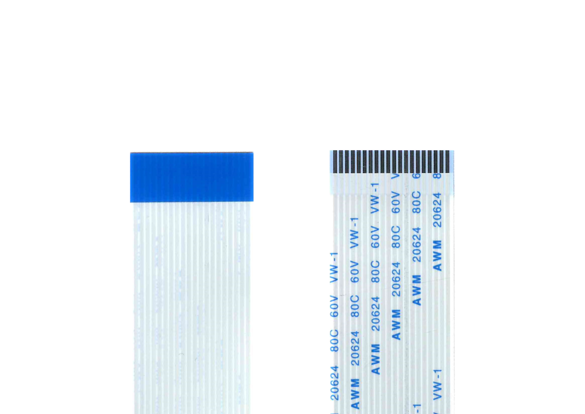 Шлейф 20 pin, 15 см, шаг 1 мм FFC, прямой А