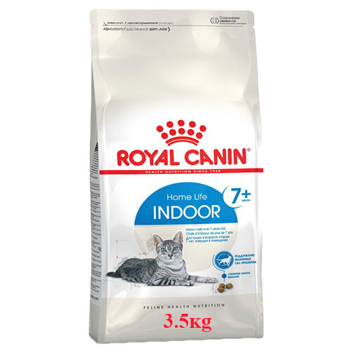 Royal Canin Для пожилых домашних кошек: 7-12лет (Indoor 7+) , 3.5кг 3.5 кг