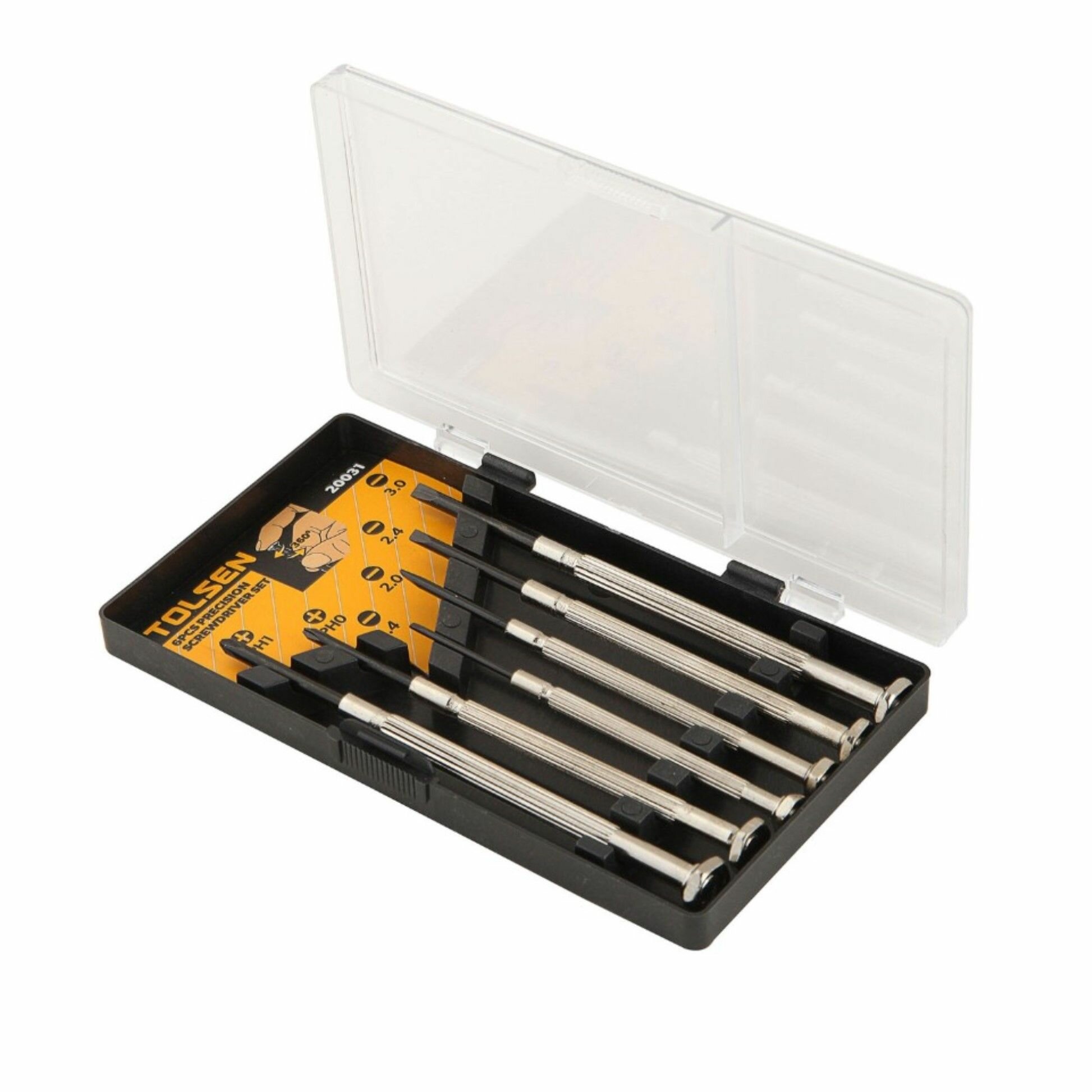 Набор отверток для точных работ Tolsen, 6шт