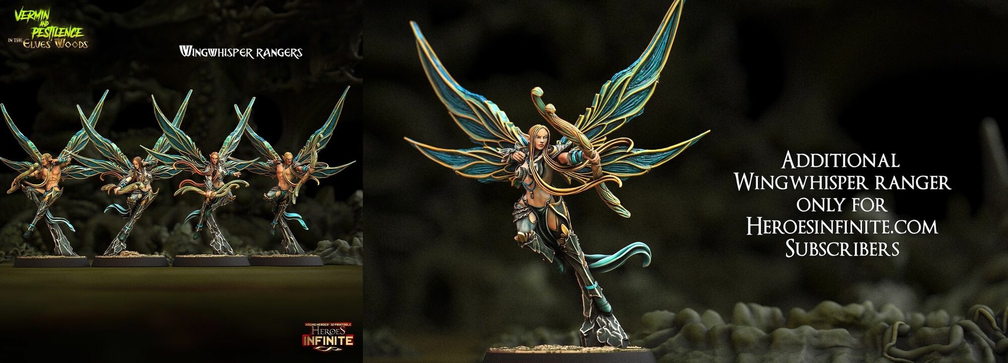 Миниатюра Warhammer Wingwhisper-rangers