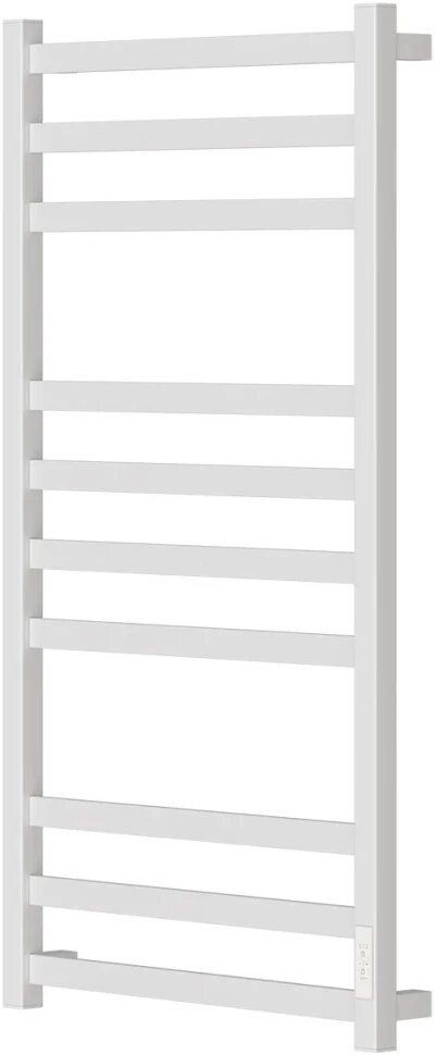 Полотенцесушитель электрический Point Меркурий П10 PN83850W 1000x530, диммер правый, белый матовый