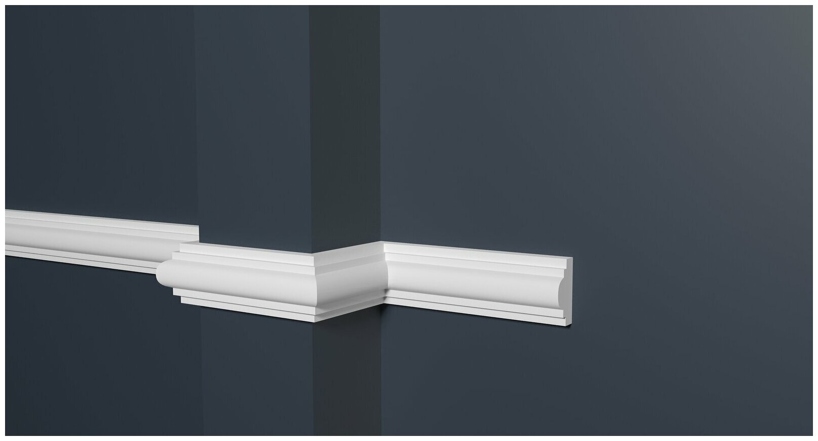 DD35 Молдинг под покраску Decor-Dizayn, 25х12х2000 мм, 1 шт.