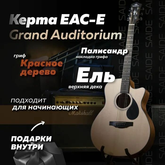 Трансакустическая гитара — фото 1