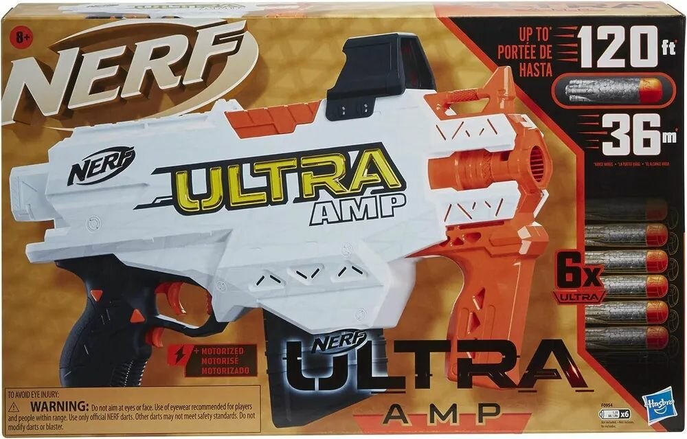 Набор игровой Nerf Автомат Ultra AMP