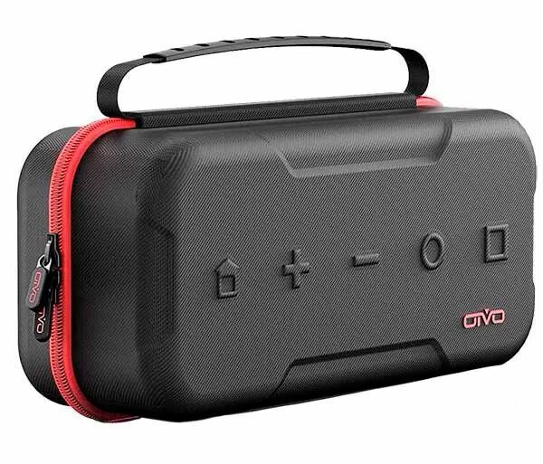 Жесткий кейс на молнии OIVO Carry Case для Nintendo Switch (IV-SW188) (красный)