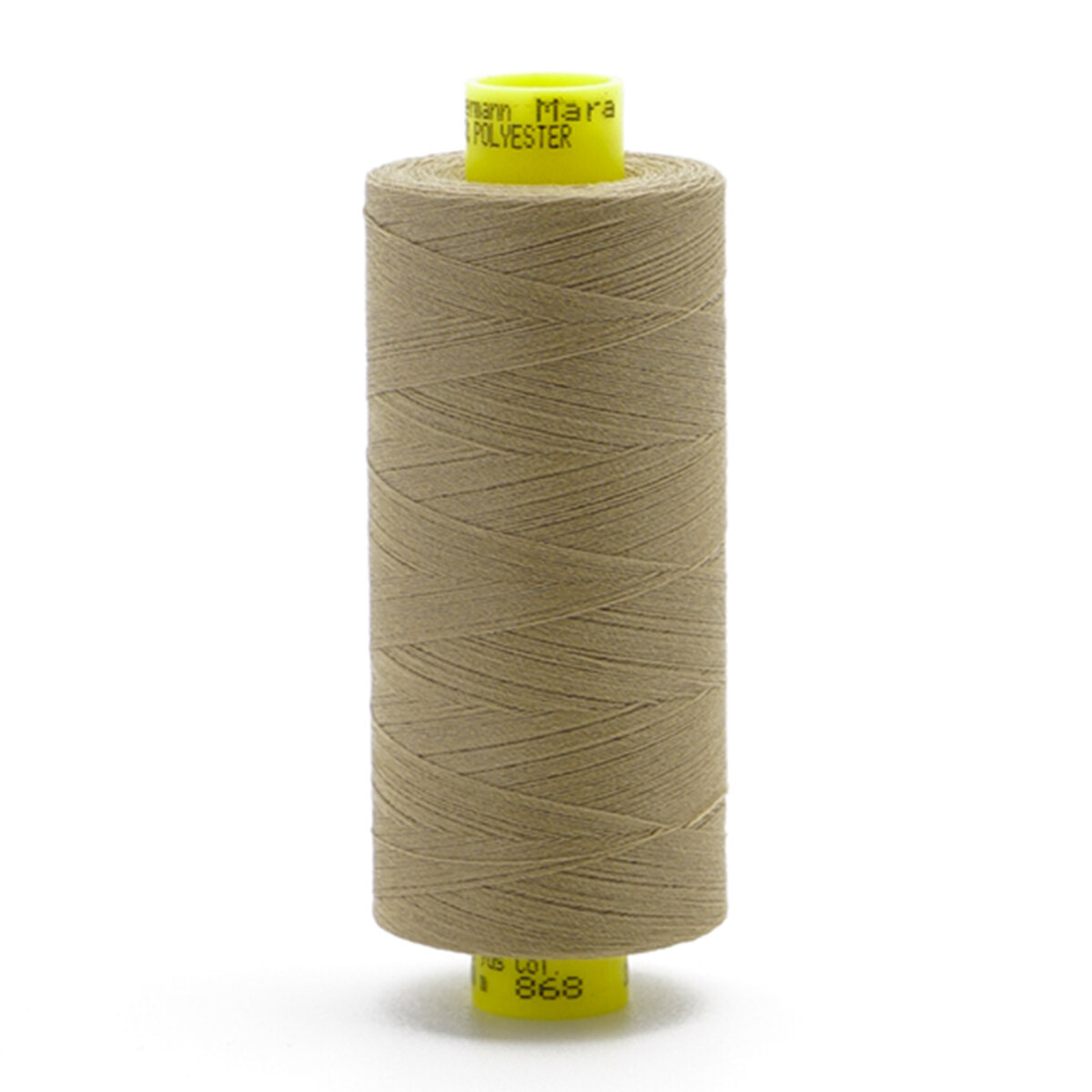 Нитки швейные Mara 150, 10шт*1000 м, для деликатных тканей, Gutermann (868 античный бежевый)