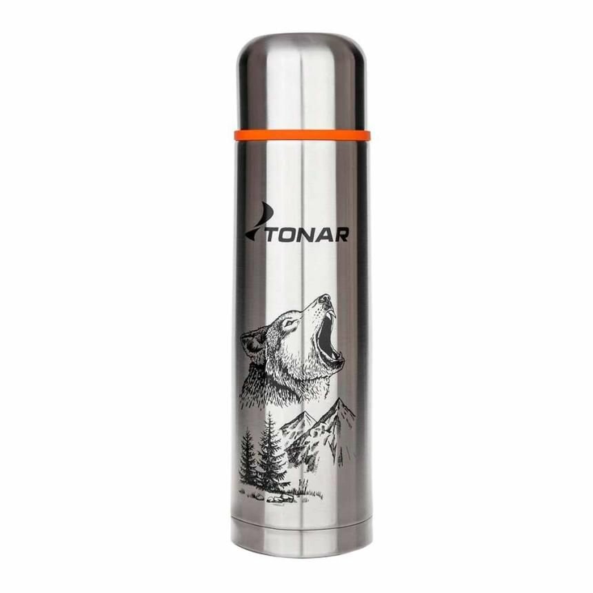 Термос тонар (HS. TM-050-W) 1000ML Волк