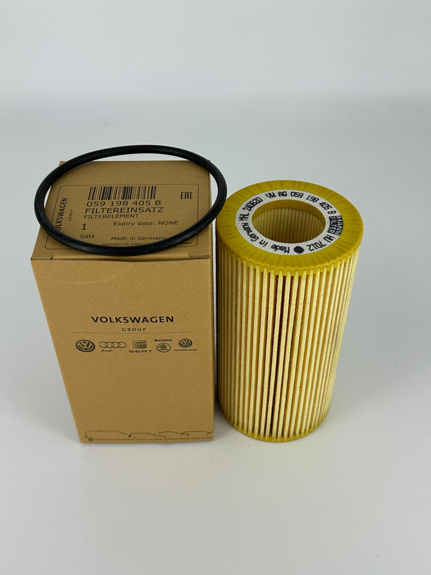 Фильтр масляный VAG 059198405B, для широкого модельного ряда автомобилей