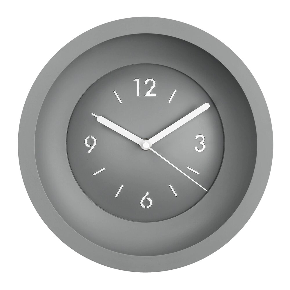 Часы настенные Орбита d25 см серые