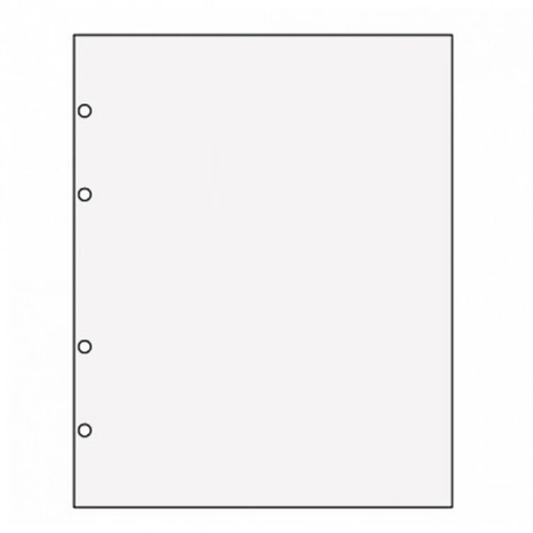 Промежуточные листы монет, банкнот - белый размер 250 x 200 стандарт оптима сувенирная копия монеты, нумизматика, деньги для коллекции