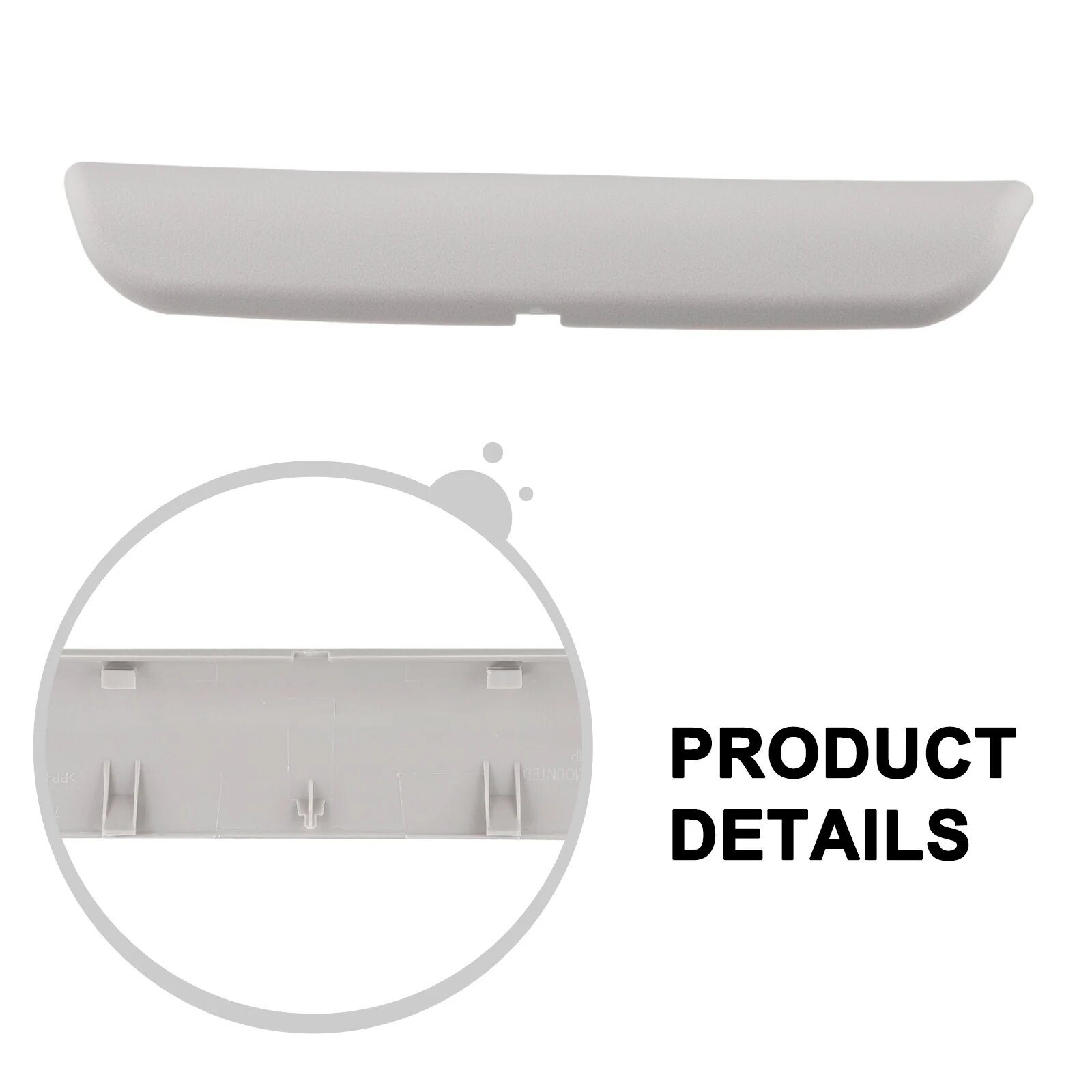 1 шт, крышка стоп-сигнала автомобиля 7225A015 для Mitsubishi для Pajero V93 V97 2008-2019, крышка высокого стоп-сигнала, серая/бежевая