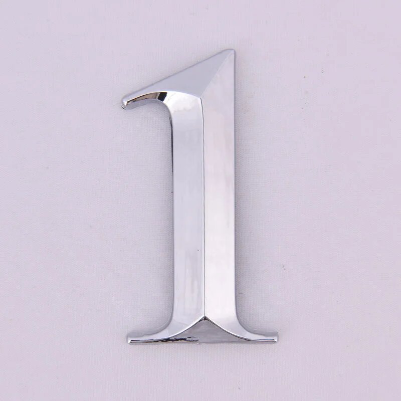 Самоклеящийся дверной номер из пластика 1