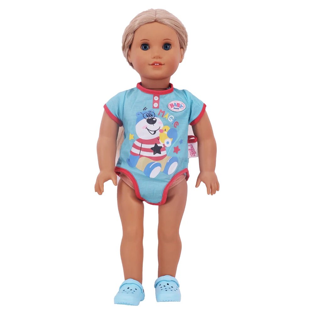 Кукла Baby Born Boy в комбинезоне голубом, Color: Xm1950