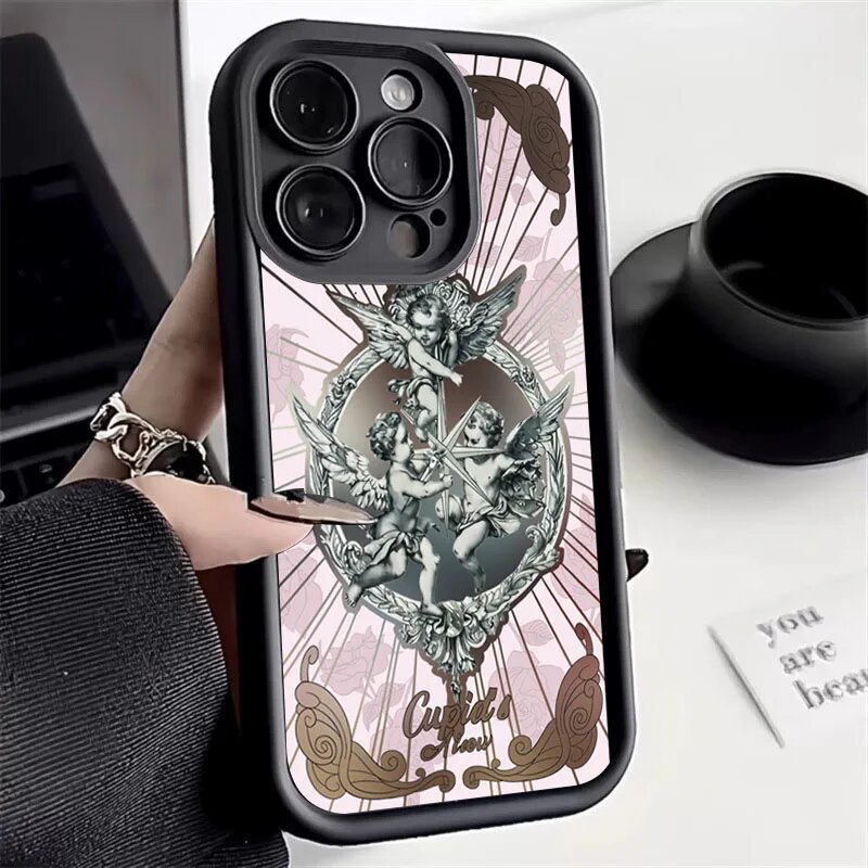 Чехол Retro Cupid Angel для Redmi Note 12 Pro Plus 5G, Цвет: 1