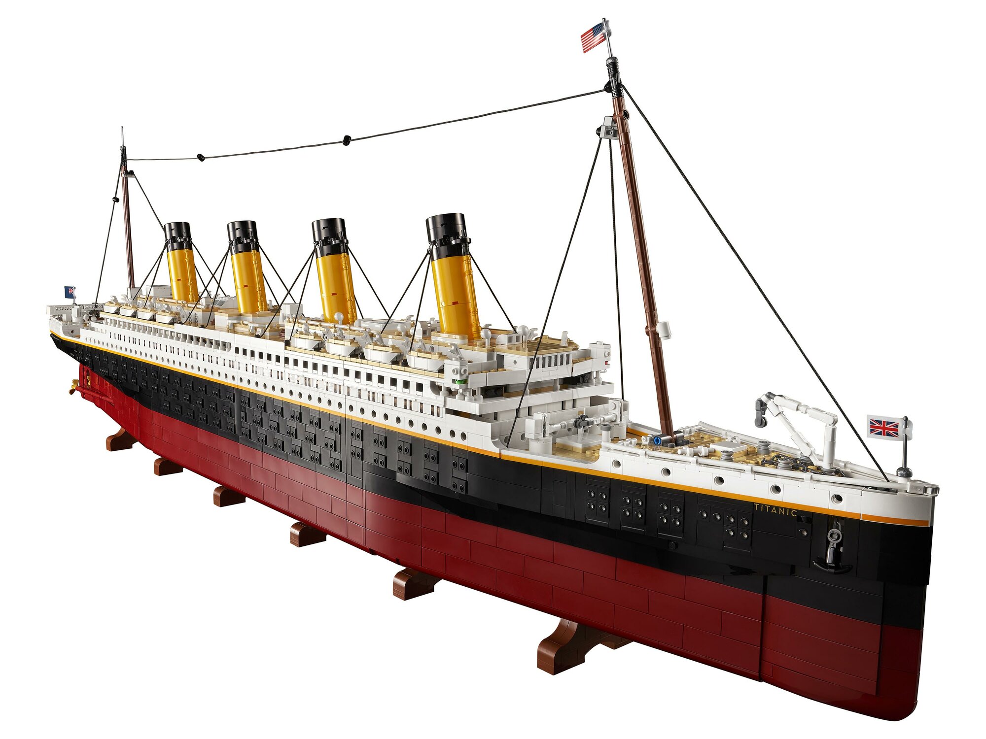 Конструктор Круизный Пассажирский Лайнер: Корабль "Титаник", 9090-деталей / Cruise Passenger Liner: The Titanic