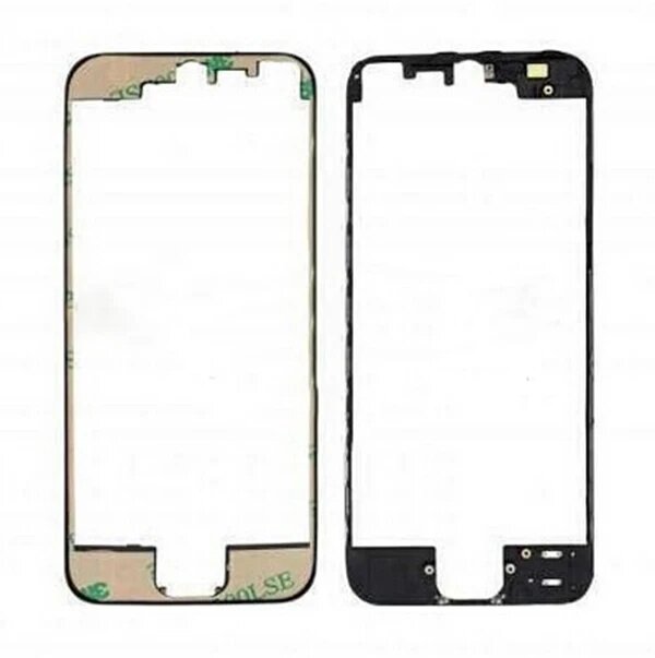 Сенсорный экран передняя рамка средняя Рамка для iPhone 5 5S 5C с 3M клейкий кронштейн Замена держателя Бесплатная доставка