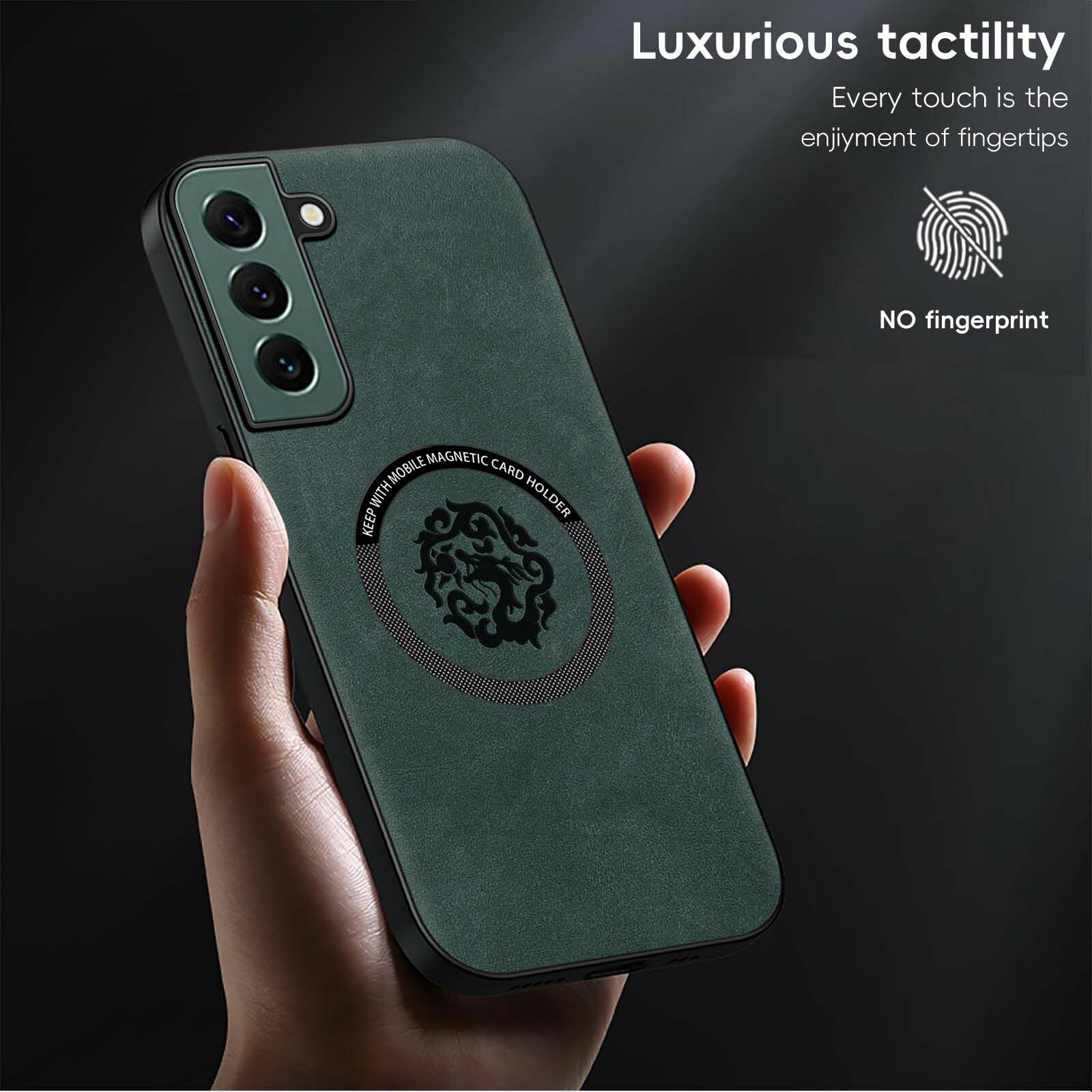 Чехол на Samsung Galaxy S22 /(Самсунг Галакси с22), Высококачественная кожа