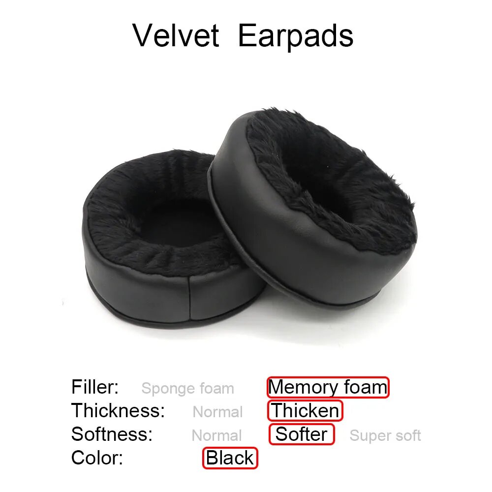 Амбушюры Ear Covers для Audio Technica ATH AVC500 Velvet earpads