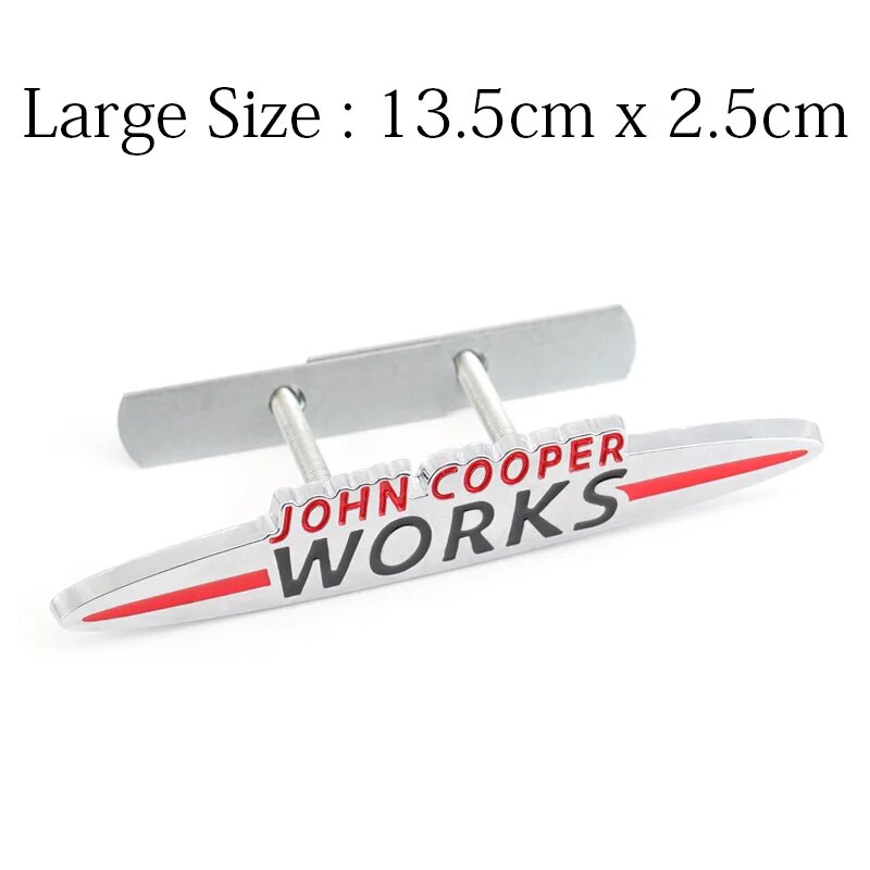 Мини JCW John Cooper наклейка на автомобиль эмблема значок наклейки для BMW мини Куперс L Mini works