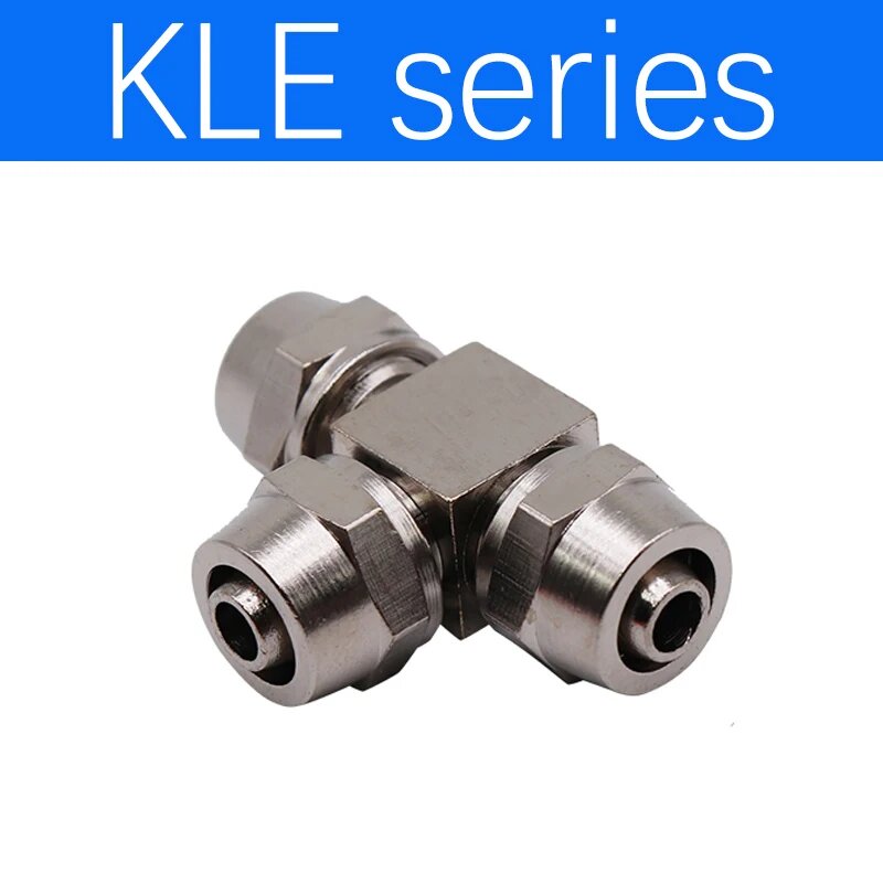 Медный пневматический фитинг KLV KLE KLZA KLU для шланга 4-16 мм 6MM, KLE