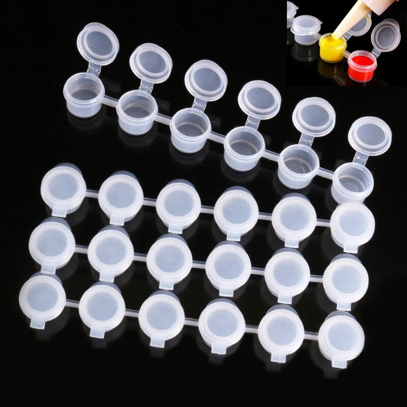 KOQZM Empty Joint Pigment Box, 30 шт, 2 мл