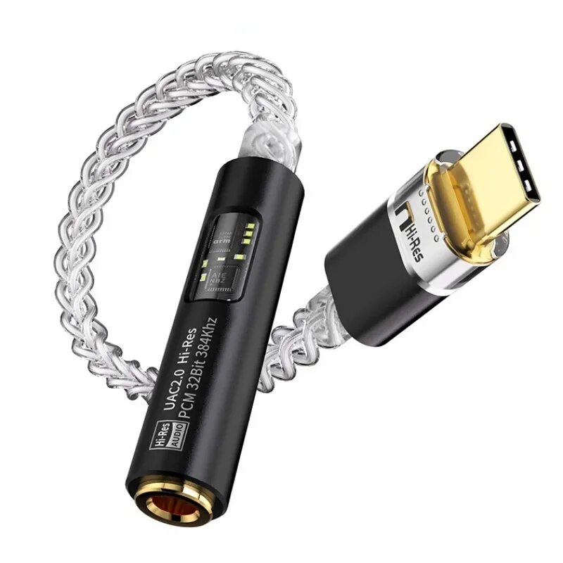 Hi-Res USB ЦАП усилитель для наушников ForJCALLY CX31993, Цвет: As shown