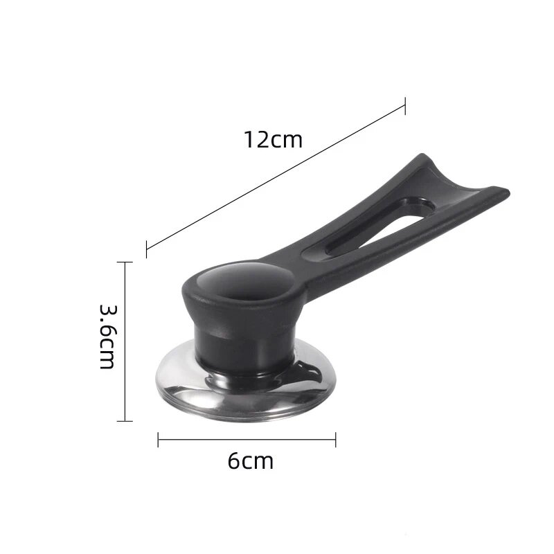 Ручка для крышки кастрюли Черный, black