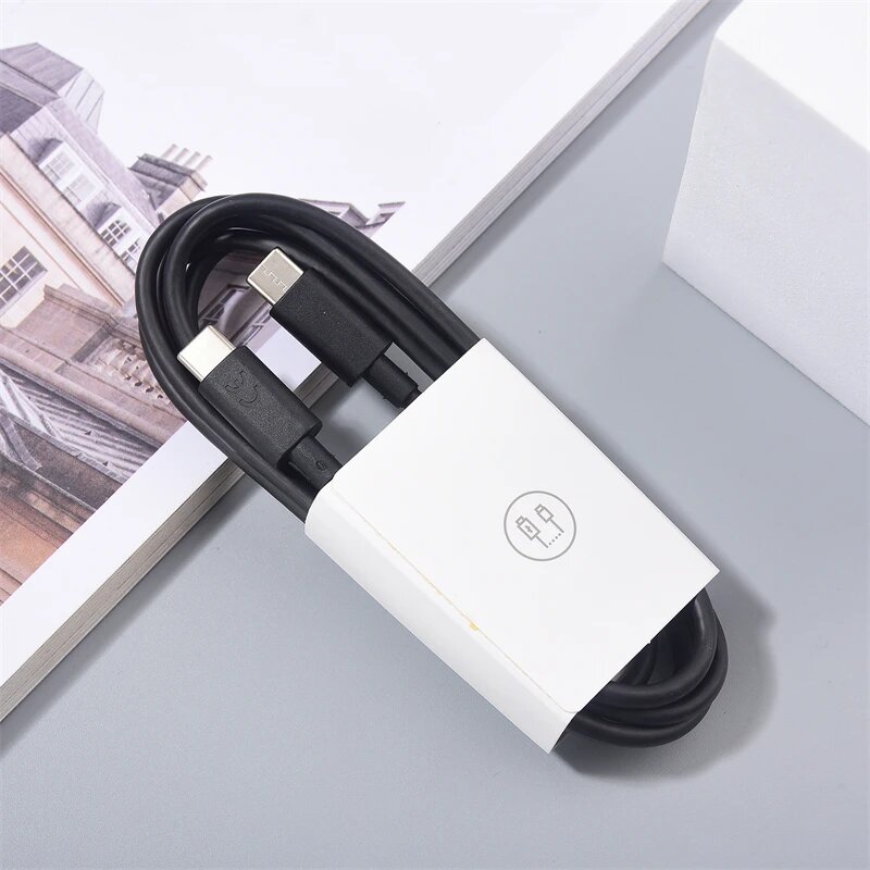 Оригинальный зарядный кабель для телефона Motorola 1 м USB C к Type C шнур для быстрой зарядки для Moto Razr 50 Ultra Edge S30 50 40 30 Pro G85