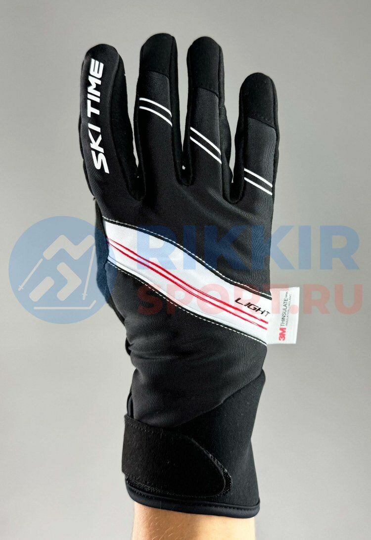 Перчатки SKI TIME Race 1.0 Race 2 Black S23042 черный, XS