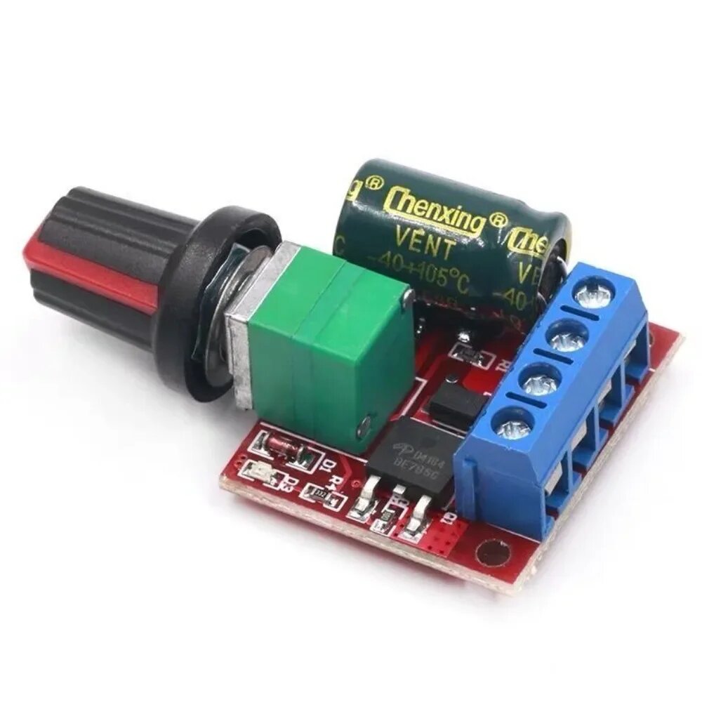 Регулятор скорости двигателя 90W 5A DC 4.5V-35V