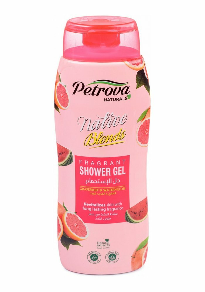 Petrova Naturals Native Blenels - Fragrant Shower Gel Гель для душа "грейпфрут и арбуз" 240 мл.