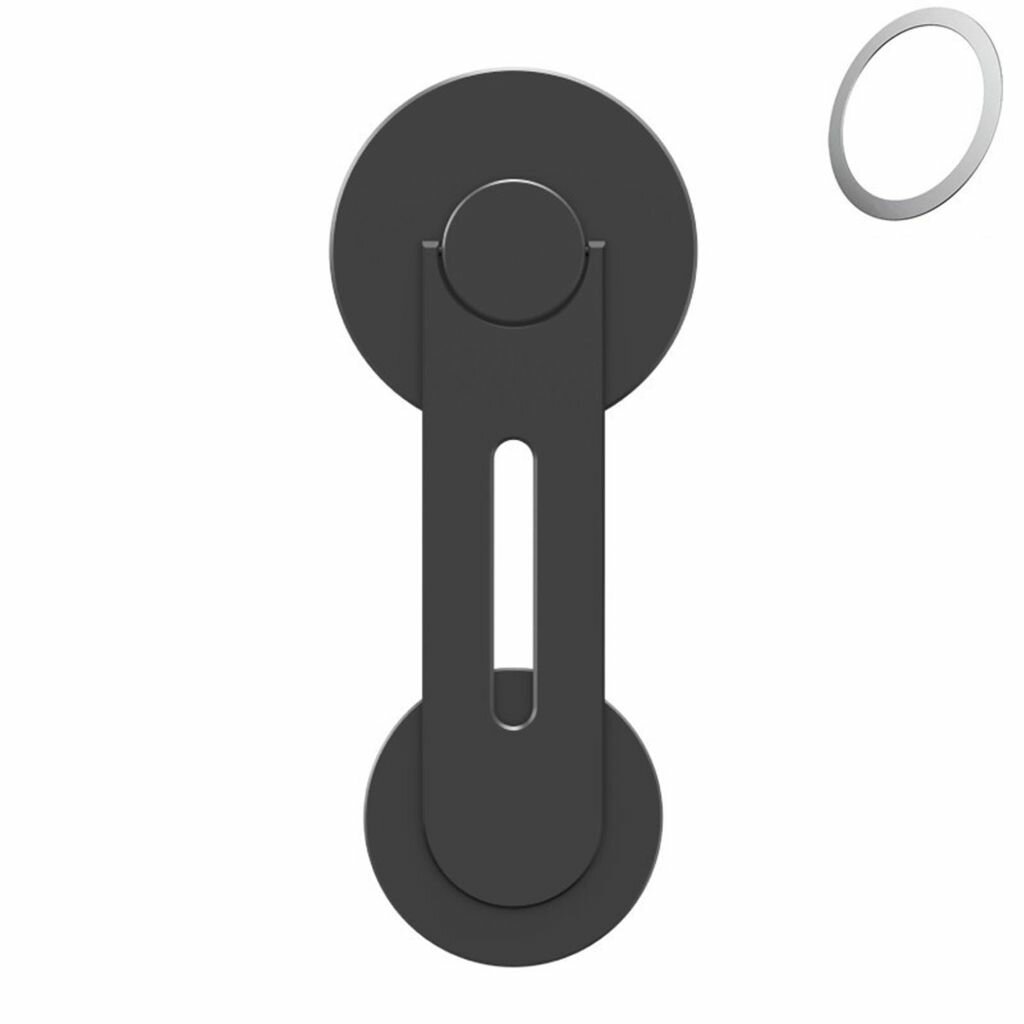 Магнитный держатель телефона для ноутбука Регулируемый боковой зажим для крепления на подставке для смартфона планшета