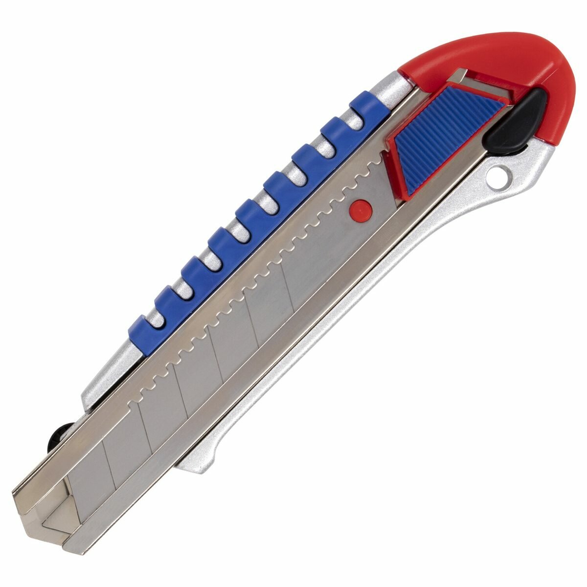 Нож универсальный мощный 25мм Brauberg Professional, металлический корпус (237448)