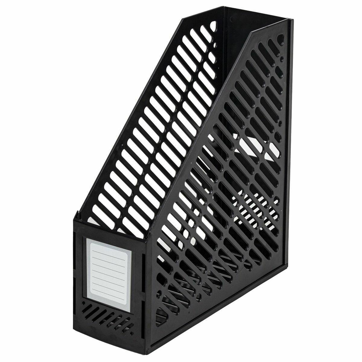 Лоток для бумаг вертикальный Brauberg Office-Expert, 90мм, сетчатый, сборный, черный (238019), 3шт.