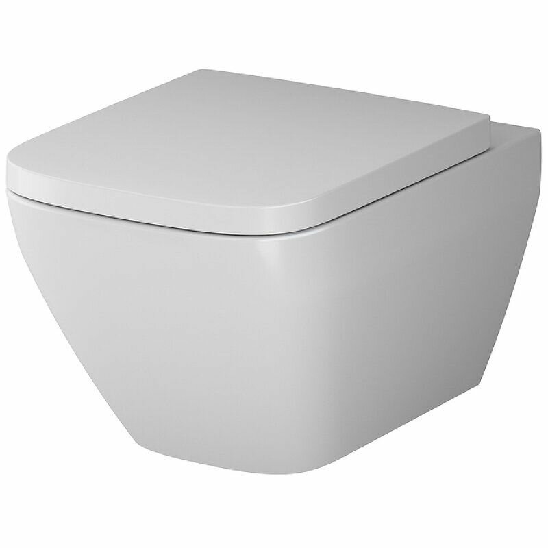 Унитаз подвесной AM.PM Spirit 2.0 C701701SC безободковый с сиденьем микролифт, белый