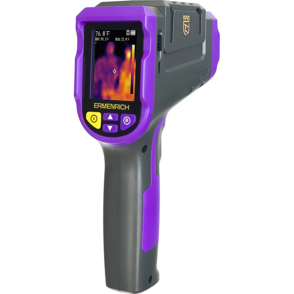 Тепловизор строительный Ermenrich (Эрменрих) Seek TV50, фиолетовый 83843, Изображение можно выводить в 4 режимах