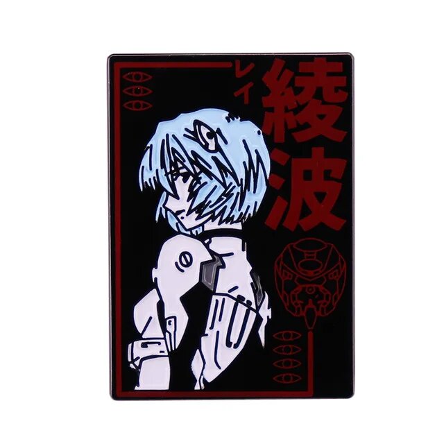 Булавка Neon Genesis Evangelion EVA-01, цвет 3
