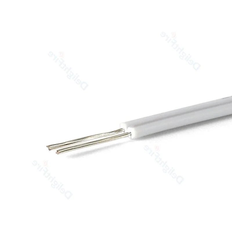 Электрические провода DelightFire 24AWG white-gray, 3m