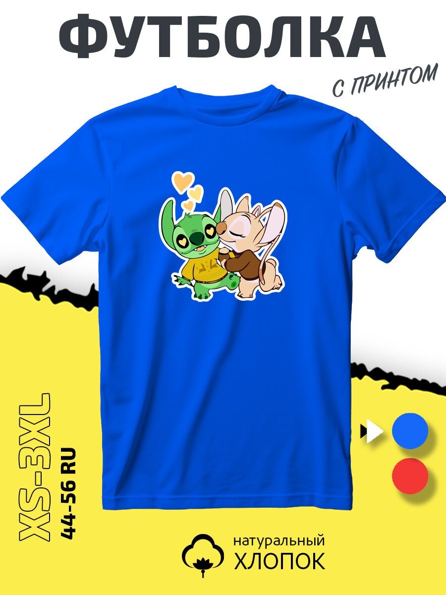 Футболка Лилу и Стич Ангел