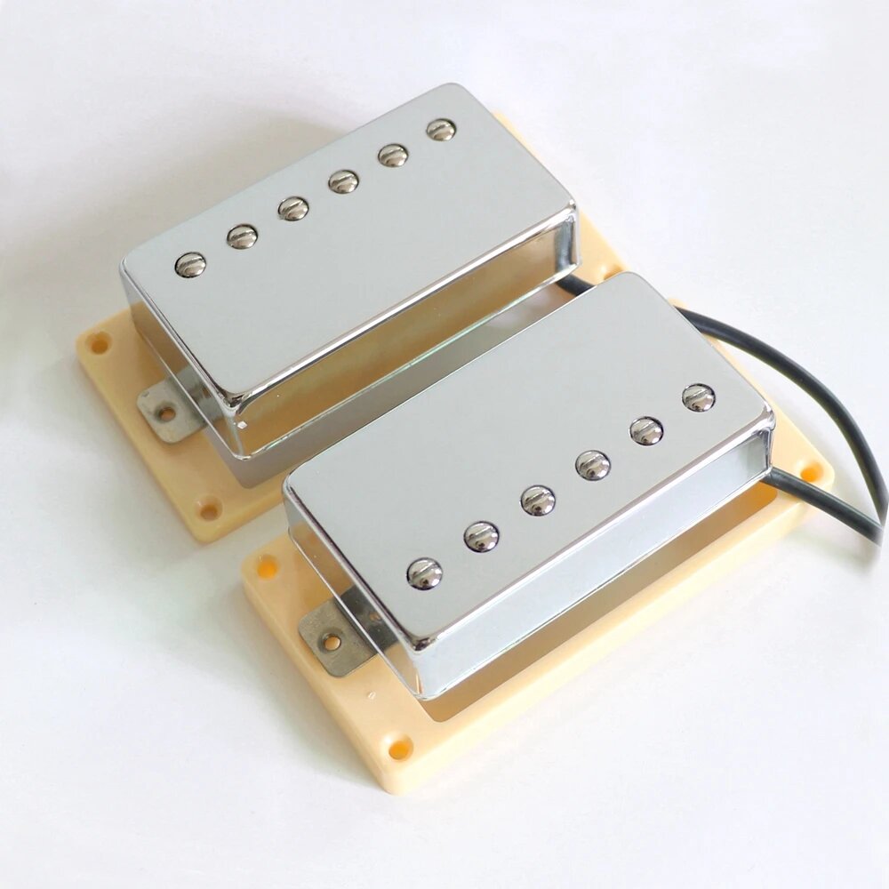 DONLIS Alnico 2 PAF LP гитарный звукосниматель 1Set Chrome pickups